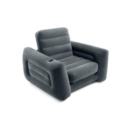 Intex Luftsessel Intex 66551 Pull-Out Chair Sofa und Luftselssel Sessel Grau