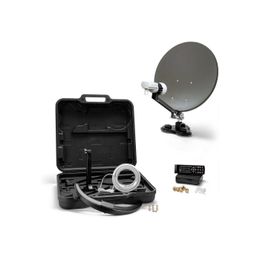 Xoro Xoro MCA 38 HD Set 38.5cm Camping SAT Antenne inkl. DVB-S2 Receiver SAT-Antenne