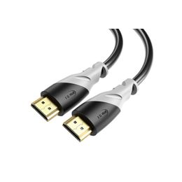 JAMEGA HDMI Kabel 2.0 4K U-HD High-Speed 3D Ethernet Full HD ARC HDR CEC HDMI-Kabel