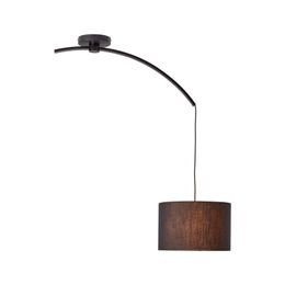 Brilliant Daria Pendelleuchte mit Auslegearm schwarz Innenleuchten,Pendelleuchten 1x A60, E27, 40W, geeignet f&uuml;r Normallampen (nicht enthalten) In der H&ouml;he einstellbar / Kabel k&uuml;rzbar