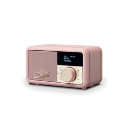 Roberts Revival Petite dusky pink tragbares FM / DAB+ Radio mit Bluetooth und integriertem Akku