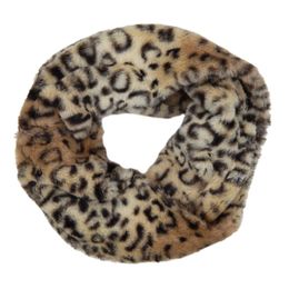 Ella Jonte Loop, kuschelweich Leopard Kunstfell braun schwarz oder grau Viskose