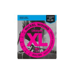 D'Addario Daddario Saiten, E-Git.Saiten 10-46 12-String EXL150 Nickel Wound