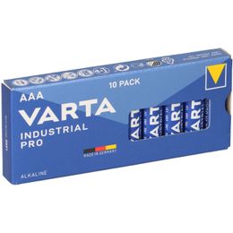 Varta Varta 4003 Industrial Micro Batterie AAA 10 Stück Batterie