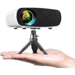 ELEPHAS 1080P 4k Mit Stativ Mini-Beamer (13000 lm