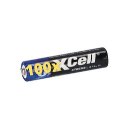 XCELL 100x XTREME Lithium Batterie AAA Micro FR03 L92 XCELL 25x 4er Blister Batterie