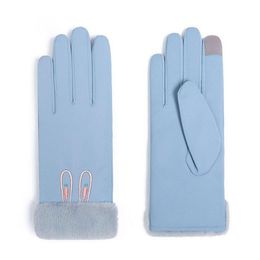 FIDDY Reithandschuhe Warme Handschuhe Winter verdickte Touchscreen-Handschuhe