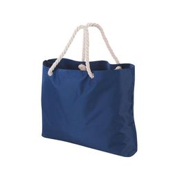 elasto Tragetasche Strandtasche "Miami Beach" groß blau