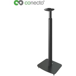 conecto conecto höhenverstellbarer Lautsprecherständer für SONOS ONE® und Lautsprecher-Wandhalterung