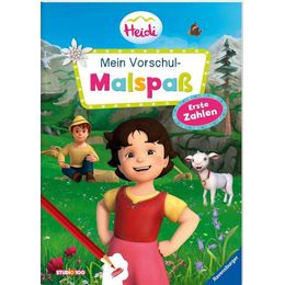 Ravensburger Malen nach Zahlen Heidi: Vorschul-Malspass Zahlen