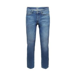 Esprit Loose-fit-Jeans Schmale Jeans mit mittlerer Bundhöhe