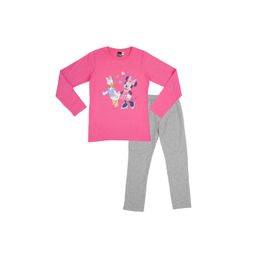 United Labels® Schlafanzug Disney Minnie Mouse Schlafanzug für Mädchen