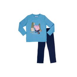 United Labels® Schlafanzug Peppa Wutz Schlafanzug für Jungen