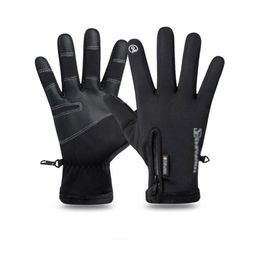 FIDDY Skihandschuhe Winddichte Touchscreen-Handschuhe für Herren