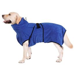SOTOR Hundebademantel Hunde-Bademantel Hundehandtuch Schnell Trocknend mikrofaser Handtuch