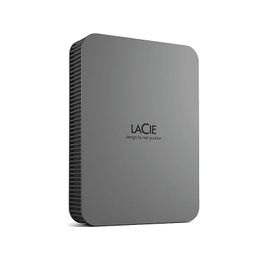LaCie Mobile Drive Secure Festplatte, 5 TB HDD, 2,5 Zoll, extern, Space Grey