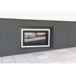 CULEX Nagerschutzfenster "MASTER SLIM" 100x60 cm weiß