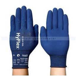 Ansell HyFlex 11-819 ESD Touchscreenfähiger Handschuh L Gr. 9, ESD zertifizierter Mehrzweckhandschuh
