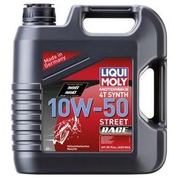 Liqui Moly 4-Takt Motoröl 4T Synth 10W-50 Street Race 4 L