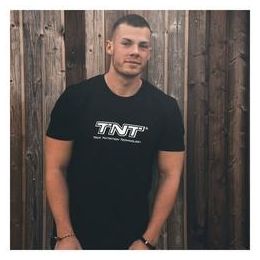 TNT Herren T-Shirt - schwarz L