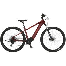 FISCHER BIKE E-Bike FISCHER FAHRRAD "MONTIS 7.0I 630" E-Bikes Gr. 43 cm, 29 Zoll (73,66 cm), rot (purpur, rot) E-Bikes