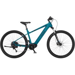 FISCHER BIKE E-Bike FISCHER FAHRRAD "MONTIS 4.1I 630" E-Bikes Gr. 43 cm, 29 Zoll (73,66 cm), blau (dunkeltürkis) E-Bikes
