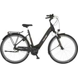 FISCHER BIKE E-Bike FISCHER FAHRRAD "CITA 2.2I 522" E-Bikes Gr. 50 cm, 28 Zoll (71,12 cm), schwarz (schwarz matt) E-Bikes