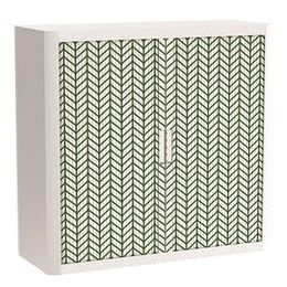 PAPERFLOW easyOffice Tropical Rollladenschrank 60628 2 Fachböden 110,0 x 41,5 x 104,0 cm