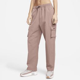 Nike Sportswear Essential Cargo-Webhose mit hohem Bund für Damen - Lila