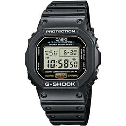 Chronograph Casio G-SHOCK "Time Catcher, DW-5600E-1VER" Armbanduhren schwarz Herren Quarzuhren
