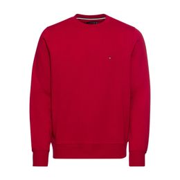 Sweatshirt Tommy Hilfiger "IM NA FLAG LOGO SWEATSHIRT" Gr. XXL, rot (royal berry) Herren Sweatshirts