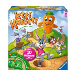 RAVENSBURGER VERLAG Kinderspiel LOTTI KAROTTI - Das verdrehte Hasenrennen