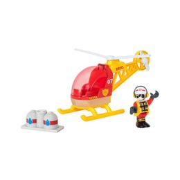 Brio Spiel-Set FEUERWEHR-HUBSCHRAUBER 3-teilig