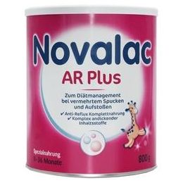 Novalac AR Plus Spezialnahrung bei vermehrtem Spucken und Aufstoßen