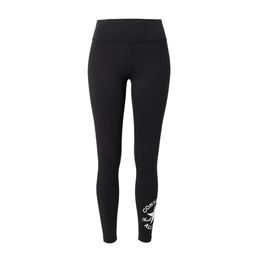 Converse Leggings Damen Gr&ouml;&szlig;e XS schwarz / wei&szlig;