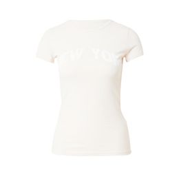 AÉROPOSTALE T-Shirt 'NEW YORK' Damen Größe XS sand / weiß