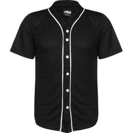 Urban Classics Button Up Shirt 'Baseball' male Black size L