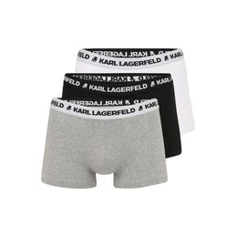 K by KARL LAGERFELD Karl Lagerfeld Boxershorts Herren Gr&ouml;&szlig;e M grau / schwarz / wei&szlig;
