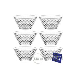 LAV Schale Artemis 330cc Glasschalen: 6er-Set für Müsli & Vorspeisen