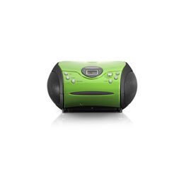 Lenco SCD-24 grün Radiorekorder CD-Player Boombox Stereoanlage tragbar Antenne Radio