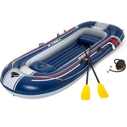 DOTMALL Ruderboot Bestway Hydro-Force Schlauchboot "Treck X3" 307x126 cm