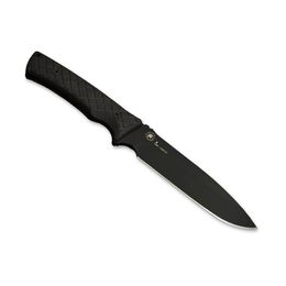SPARTAN Survival Knife SPARTAN Blades Damysus Micarta Black feststehendes Messer mit Scheide
