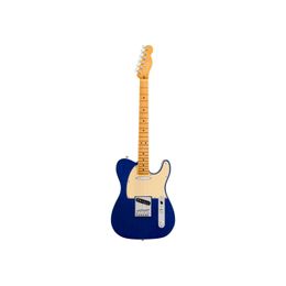 Fender E-Gitarre, American Ultra Telecaster MN Cobra Blue