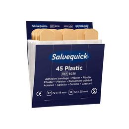 Holthaus Medical Wundpflaster Salvequick®-Refill-Einsatz Strips 6036 wasserabw.