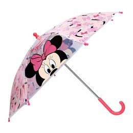 Disney Minnie Mouse Stockregenschirm Stockschirm rosa & transparent Minnie Maus Kinder Regenschirm