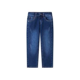 suebidou 5-Pocket-Jeans Lange Jeanshose für Jungen blau used Denim