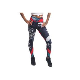 Yakuza Leggings L.S.D. mit mittelhohem Bund und integrierter Einschubtasche