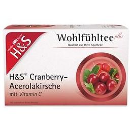 H&S Cranberry-Acerolakirsche mit Vitamin C Fbtl. 20X2.8 g