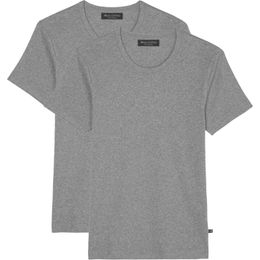 Marc O'Polo Marc O'Polo Iconic Rib Unterhemd, 2er-Pack, für Herren, grau, XL