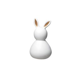 Räder Design Räder Design Dekofigur Osterhase, Osterdeko " Dame" 13,5 cm, weiß